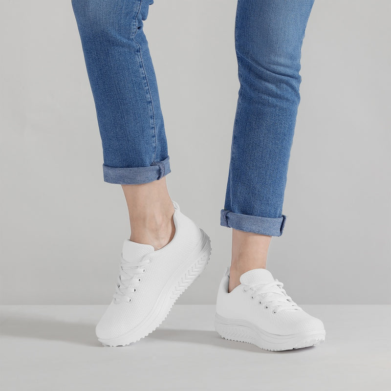 Customizable Women's Mesh Platform Shoes | Custom Shoes | Shoe Zero