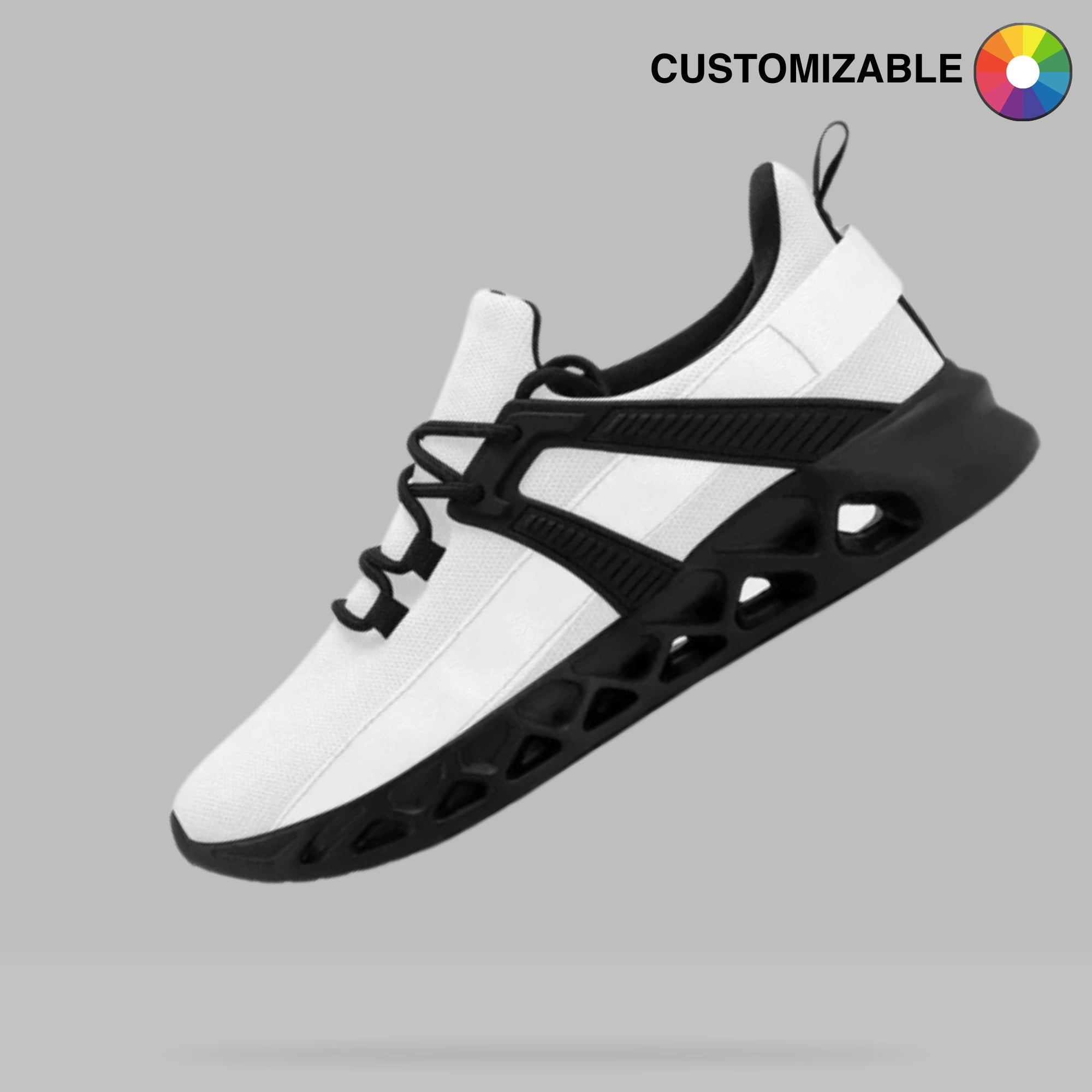 Shock Zero | Customizable Low Top Sneaker | Shoe Zero Custom Shoes